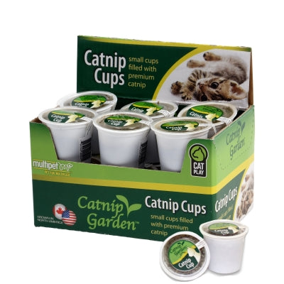 multipet CATNIP GARDEN® 12 PACK OF CATNIP CUPS - East Longmeadow, MA - A.W. Brown Pet & Garden Store