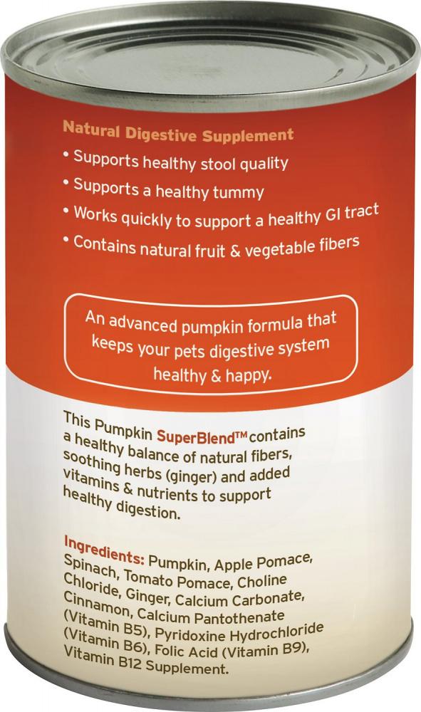 Fruitables Pumpkin SuperBlend Digestive Canned Supplement for Dogs ...