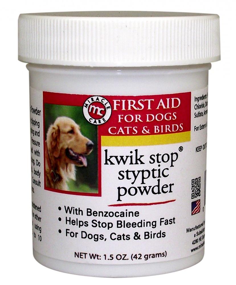 Miracle Care Kwik Stop Styptic Powder for Dogs and Cats - East ...